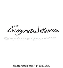 Such Loser Calligraphy Saying Print Vector Stock Vector (Royalty Free ...
