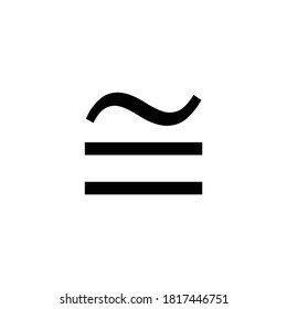 icono de símbolo congruente en fondo: vector de stock (libre de ...