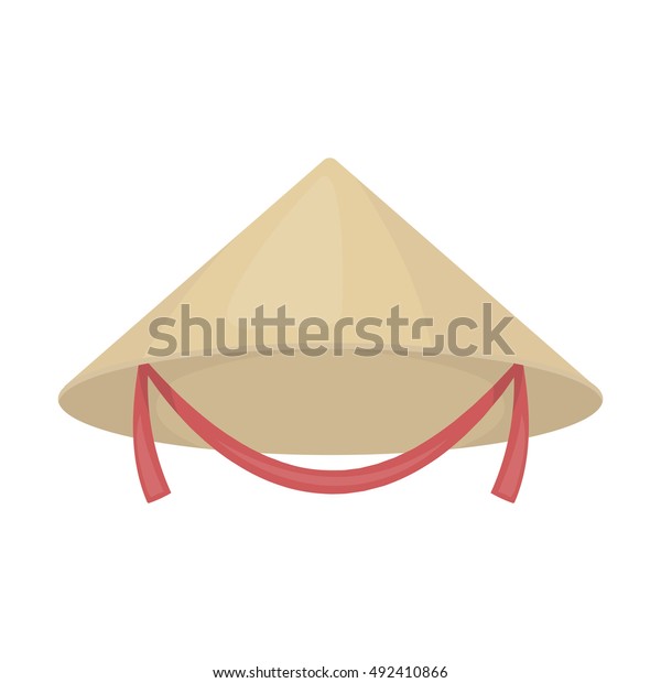 Conical Hat Icon Cartoon Style Isolated: vector de stock (libre de ...