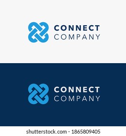 Connect Company Logo Vector Illustration Stock Vector (Royalty Free ...