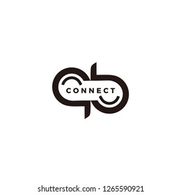Connect Logo Technology Logo Concept Stock Vector (Royalty Free ...