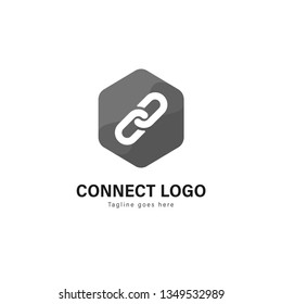 Connect Logo Template Design Connect Logo Stock Vector (Royalty Free ...