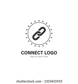 Connect Logo Template Design Connect Logo Stock Vector (Royalty Free ...