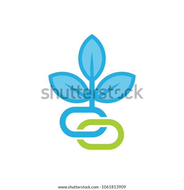 Connect Nature Logo Icon Design Stock Vector (Royalty Free) 1061813909 ...