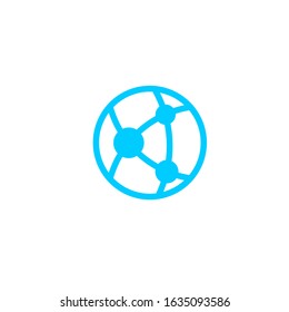 Connection Data Logo Modern Sign Template Stock Vector (Royalty Free ...