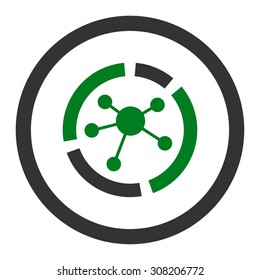 Connections Diagram Vector Icon This Rounded Stock Vector (Royalty Free ...