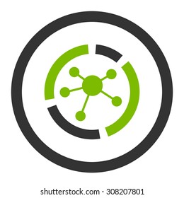 Connections Diagram Vector Icon This Rounded Stock Vector (Royalty Free ...