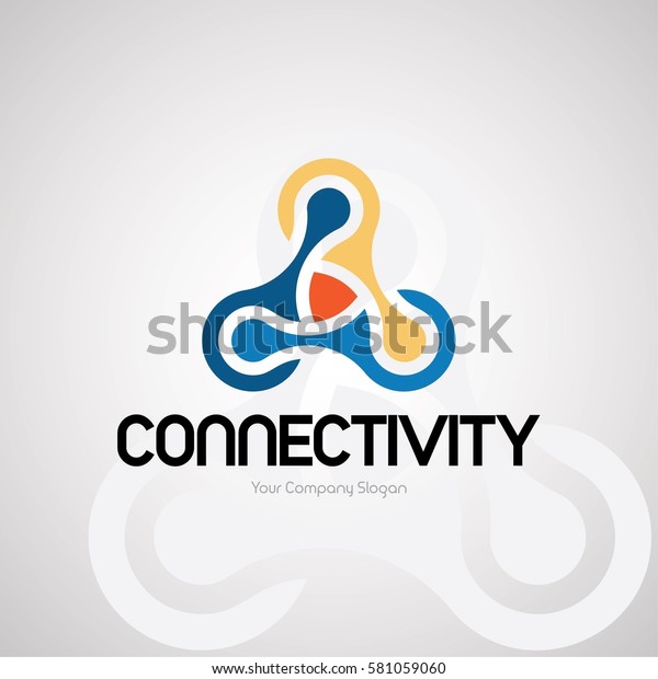 Connectivity Logo Design Creative Business Vector Stock Vector (Royalty ...