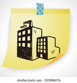 Construction Doodle Stock Vector (Royalty Free) 353986976 | Shutterstock