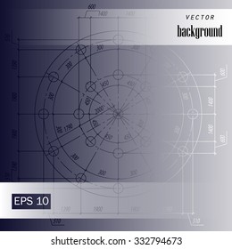 Construction Drawings Vector Illustration Stock Vector (Royalty Free ...