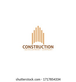 Construction Logo Design Template Vector Stock Vector (Royalty Free ...