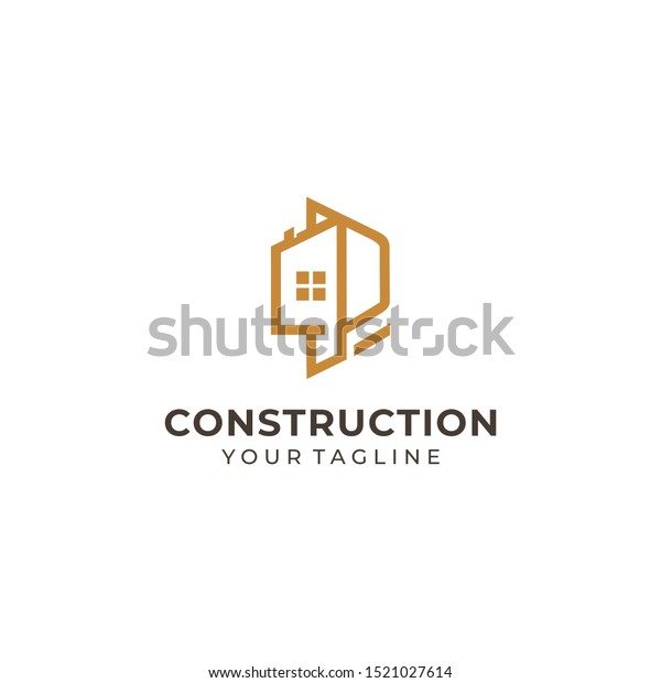 Construction Logo Images Stock Vectors: vector de stock (libre de ...