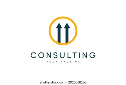 Consulting Logo Icon Design Template Vector Stock Vector (Royalty Free ...