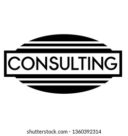 Consulting Stamp On White Stock Vector (Royalty Free) 1360392314 ...