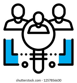 Consumer Search Icon Stock Vector (Royalty Free) 1257856630 | Shutterstock