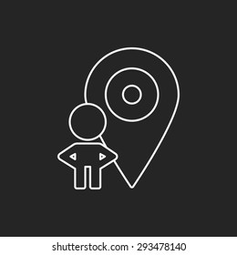Contact Line Icon Stock Vector (Royalty Free) 293478140 | Shutterstock