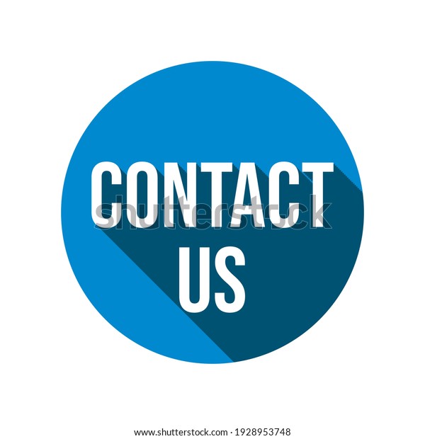 Contact Us Icon Label Sticker Badge Stock Vector (Royalty Free ...