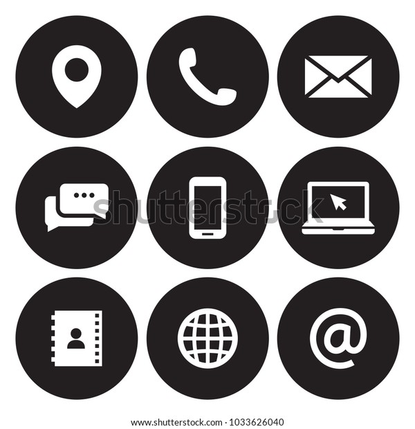 202,533 Phone Email Icons Images, Stock Photos & Vectors | Shutterstock