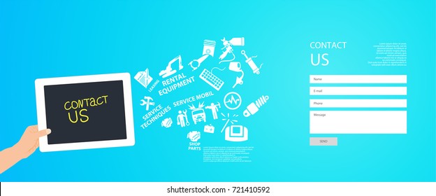 51 Contact us factory Images, Stock Photos & Vectors | Shutterstock