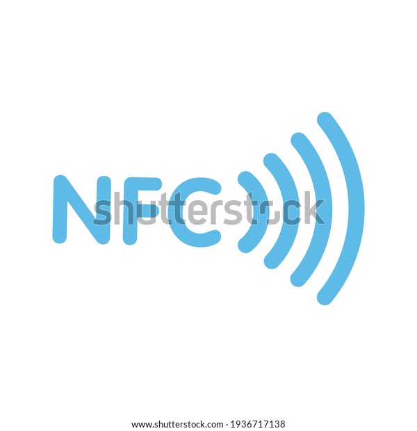 Contactless Nfc Wireless Pay Sign Logo Stock Vector (Royalty Free ...