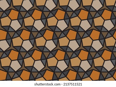 Contemporary 3d Effect Geometric Tessellated Line Stock Vector (Royalty ...