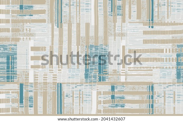 Contemporary Abstract Texture Area Rug Carpet Stock Vector (Royalty ...
