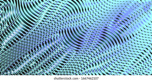 Contemporary Background Mint Green Mesh Texture Stock Vector (Royalty ...
