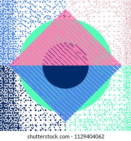 Contemporary Crypt Mobile App Textures Blockchain Stock Vector (Royalty ...
