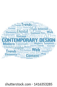 Exclusive Design Word Cloud Wordcloud Made Stock Vector (Royalty Free ...