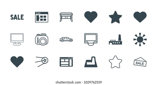 Contemporary Icons Set 18 Editable Filled Stock Vector (Royalty Free ...