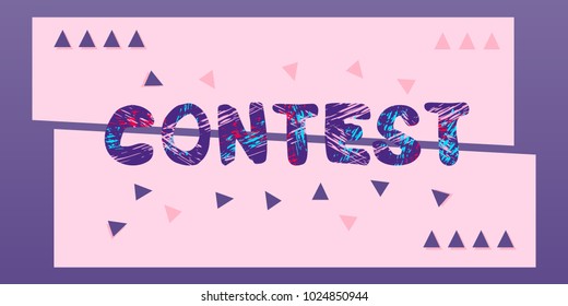 14,509 Contest lettering Images, Stock Photos & Vectors | Shutterstock
