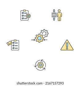 Continuity Icons Set Continuity Pack Symbol Stock Vector (Royalty Free ...