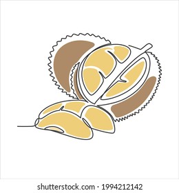 505 Durian line drawing Images, Stock Photos & Vectors | Shutterstock