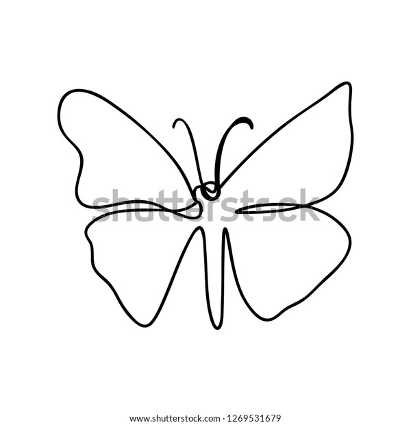 Continuous Line Art One Line Drawing Stock Vector (Royalty Free ...