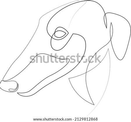 Greyhound Line Drawing | Free download on ClipArtMag