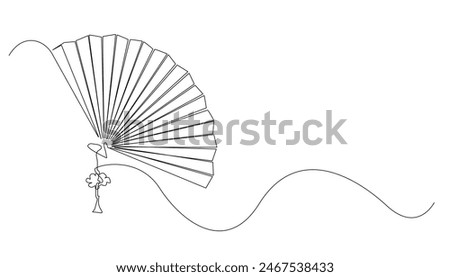Japanese Fan Drawing | Free download on ClipArtMag