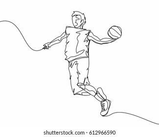 5,451 Basketball line drawing Stock Illustrations, Images & Vectors ...