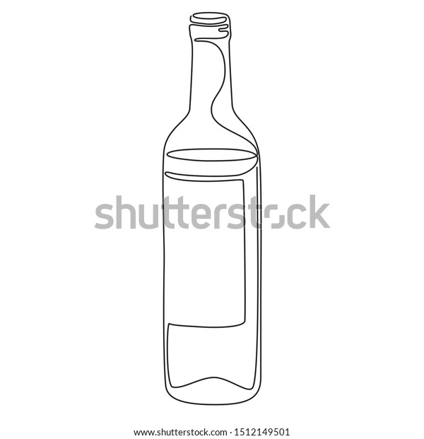 11,519 Wine bottle line drawing 이미지, 스톡 사진 및 벡터 | Shutterstock