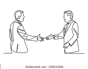 5,509 Shake hands line art Images, Stock Photos & Vectors | Shutterstock