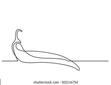 Continuous Line Drawing Chili Pepper Stock Vector (Royalty Free ...