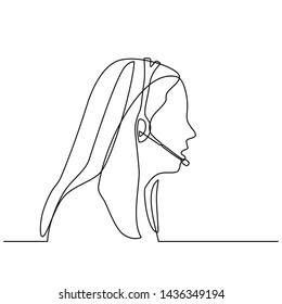 1,363 Continuous line drawing call Images, Stock Photos & Vectors ...