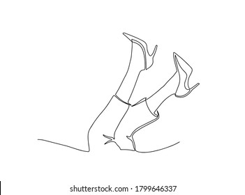 7,855 One line shoes Images, Stock Photos & Vectors | Shutterstock