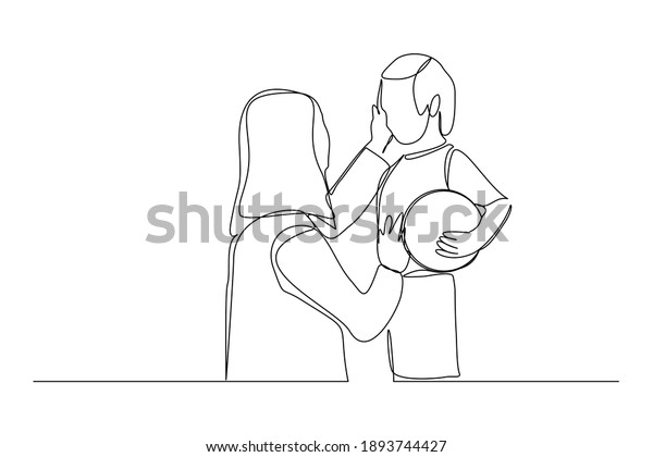 14,111 Family Continuous Line Images, Stock Photos & Vectors | Shutterstock