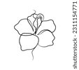 10+ Thousand Hibiscus Line Drawing Royalty-Free Images, Stock Photos ...