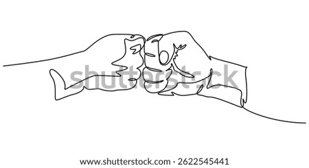 Fist Bump Drawing | Free download on ClipArtMag