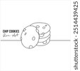 51,012 Cookie Outline Royalty-Free Images, Stock Photos & Pictures ...