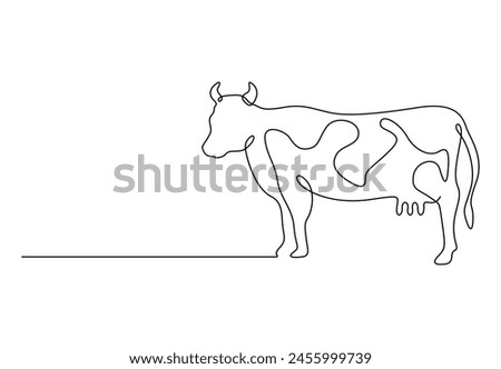 Outline Of Cow | Free download on ClipArtMag