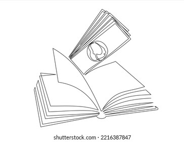 511 One Line Drawing Wisdom Images, Stock Photos & Vectors | Shutterstock
