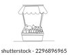 3,232 Market Stall Drawing Images, Stock Photos, and Vectors | Shutterstock