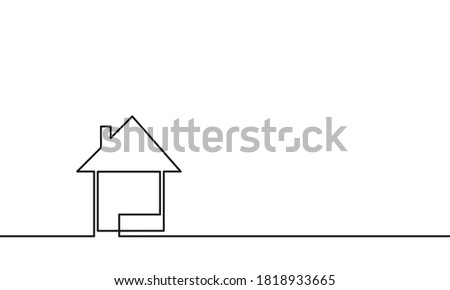 Simple House Outline | Free download on ClipArtMag